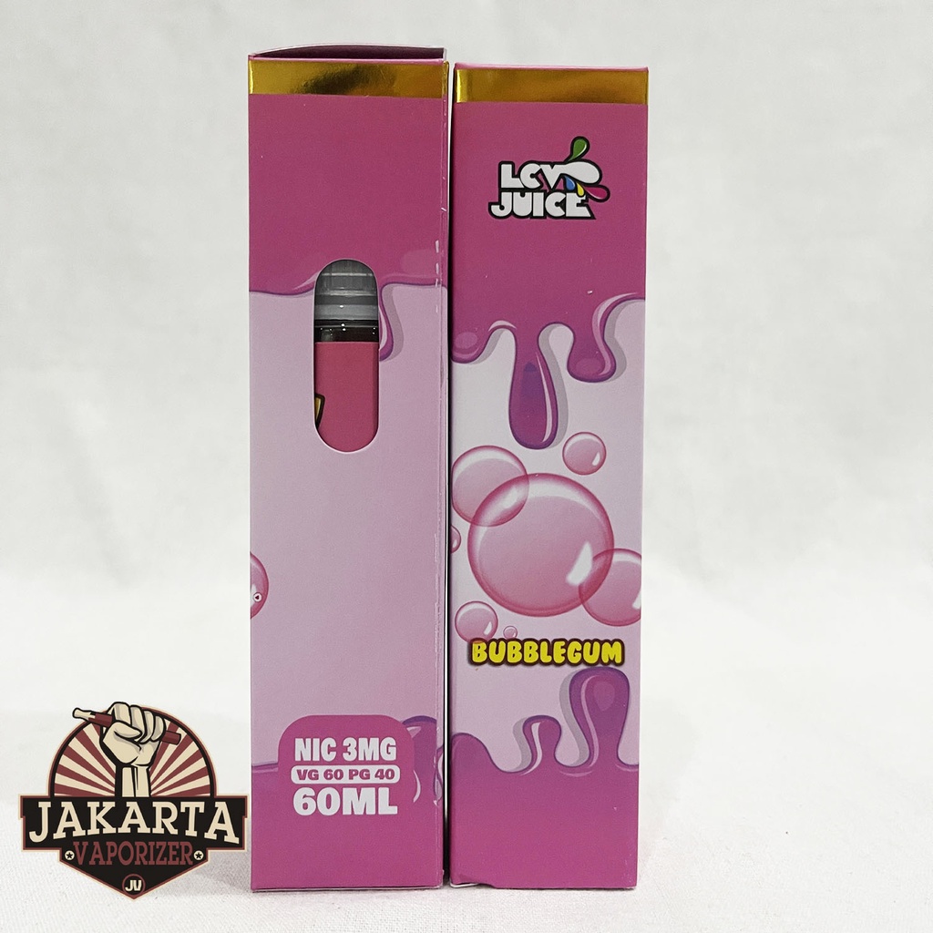 Jual LCV BUBBLEGUM 60ML 3MG by King Brewery E Liquid LCV Juice Vapor ...