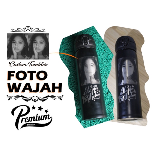 Jual Tumblr custom gambar wajah/foto | Shopee Indonesia