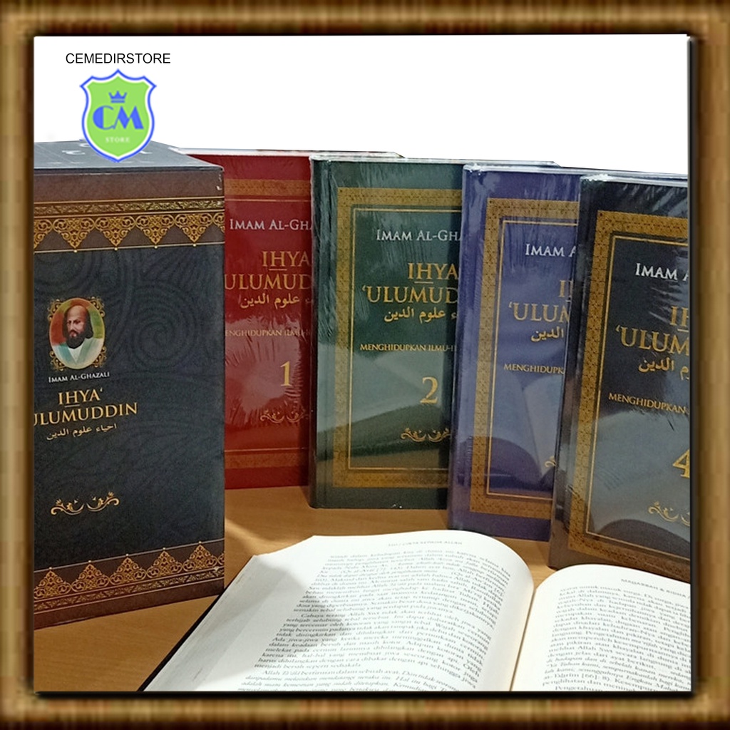 Jual Terjemah Kitab Ihya Ulumuddin Original HC 4 Jilid | Shopee Indonesia