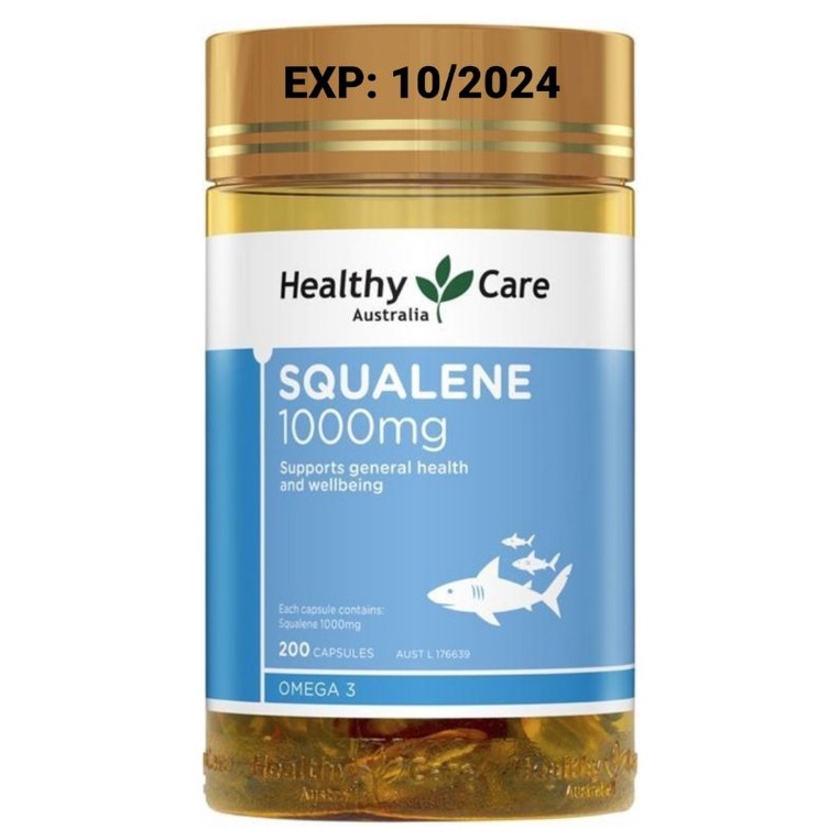 Jual Healthy Care Squalene 1000Mg 200 Capsules Indonesia|Shopee Indonesia