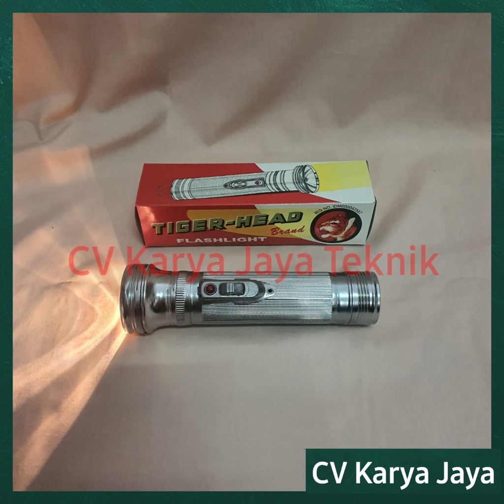 Jual Senter Seng Tiger 300ft / Flash Light Senter Tangan Jadul | Shopee ...