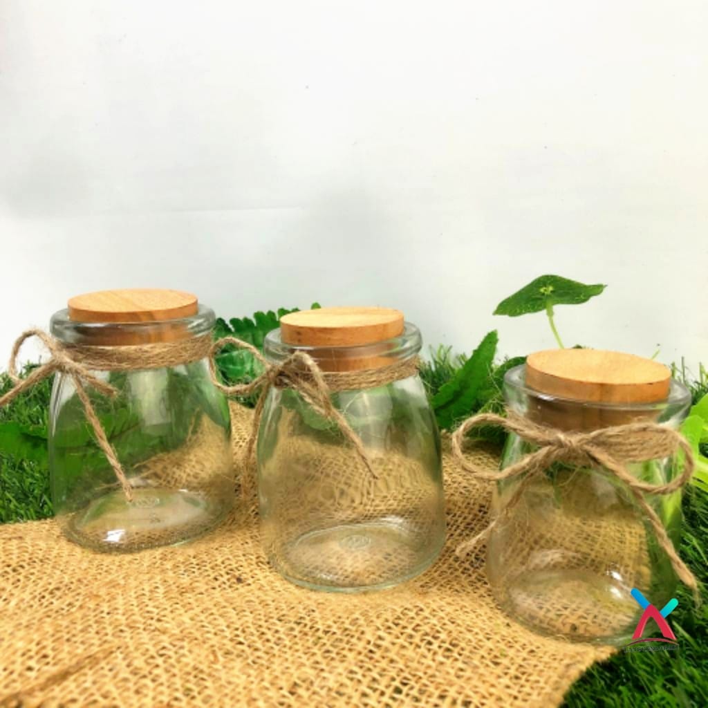 Jual Botol kaca jar 100ml 150ml 200ml / Botol cork kaca / Botol Kaca ...