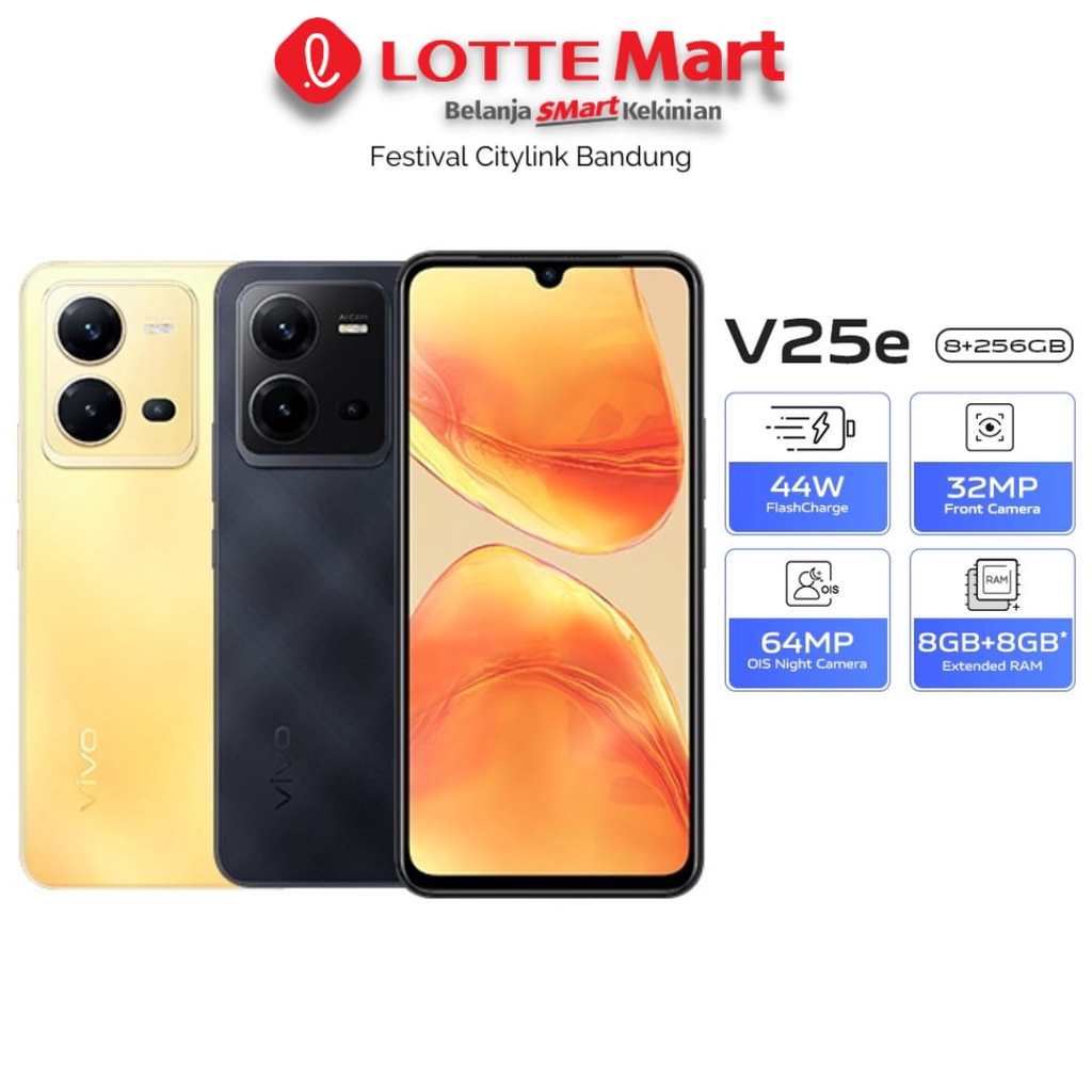 Jual VIVO V25e 8GB/128GB 8GB/256GB 12GB/256GB Original & Garansi Resmi ...