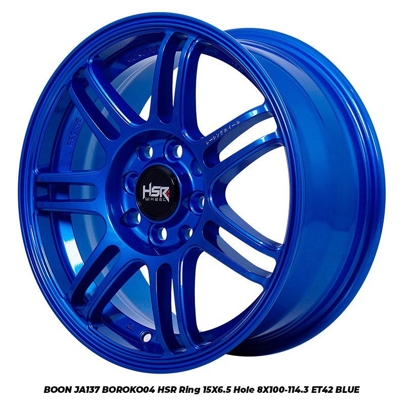 Jual velg mobil r15 racing brio agya vios city avanza R15 holle 4x100 ...