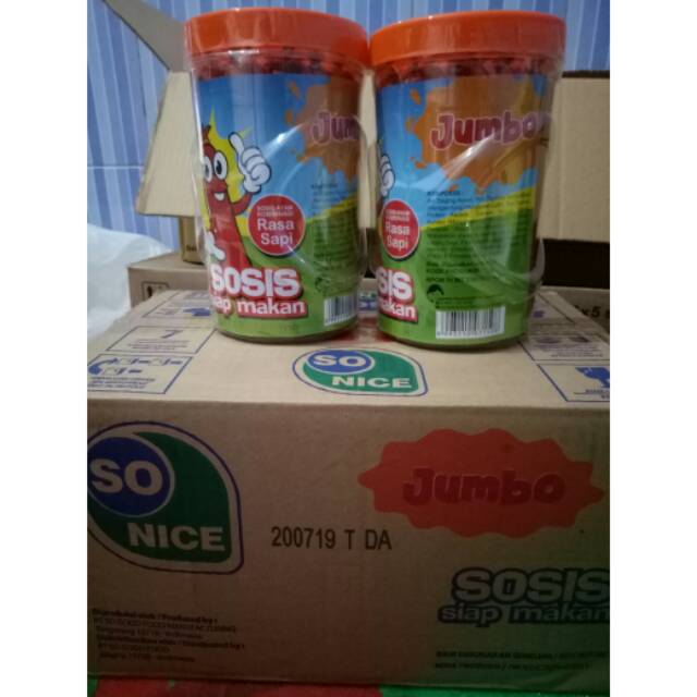 Jual Beli 1 Gratis 1 Sosis So Nice Jumbo @40gr | Shopee Indonesia