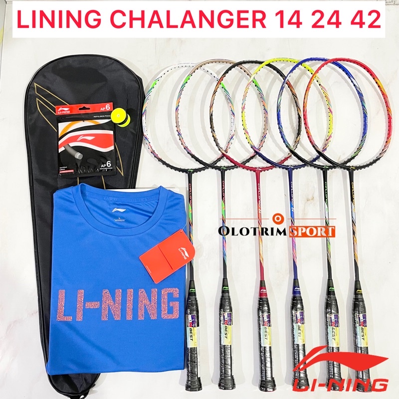 Jual Raket Badminton LINING CHALLENGER 15 24 42 BOOST CHALANGER ...