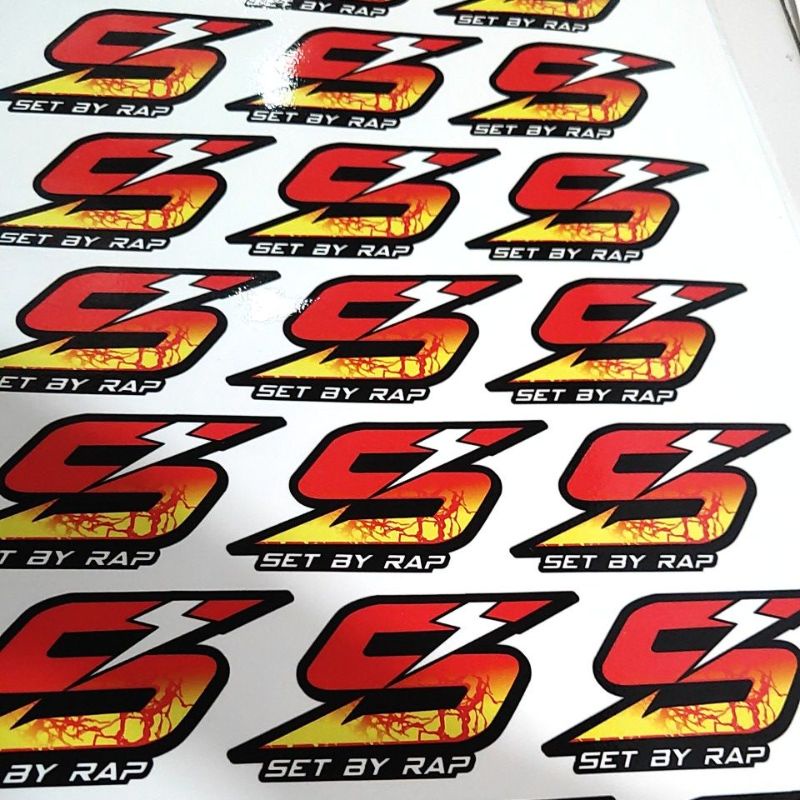 Jual SET BY RAP STIKER logo S TEAM PROPER | Shopee Indonesia