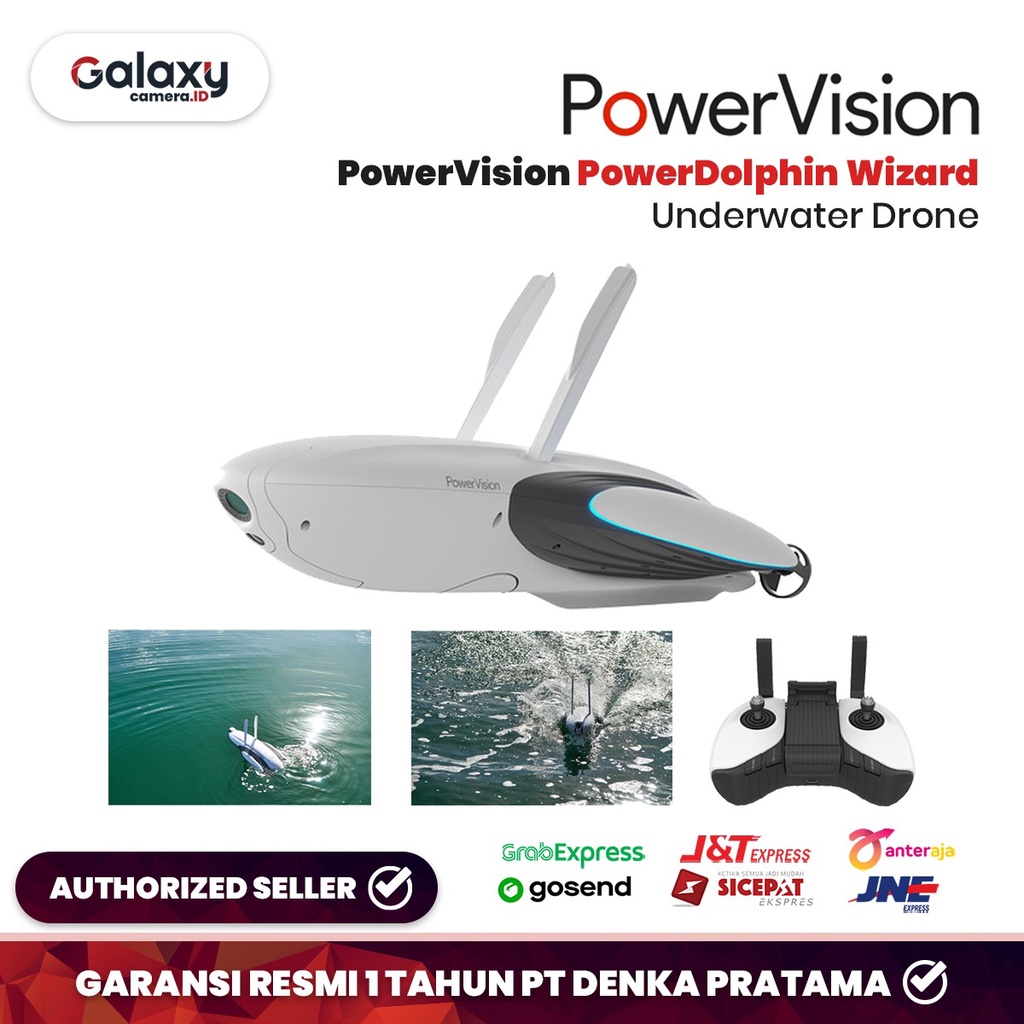 Jual PowerVision PowerDolphin Wizard Underwater Drone | Shopee Indonesia