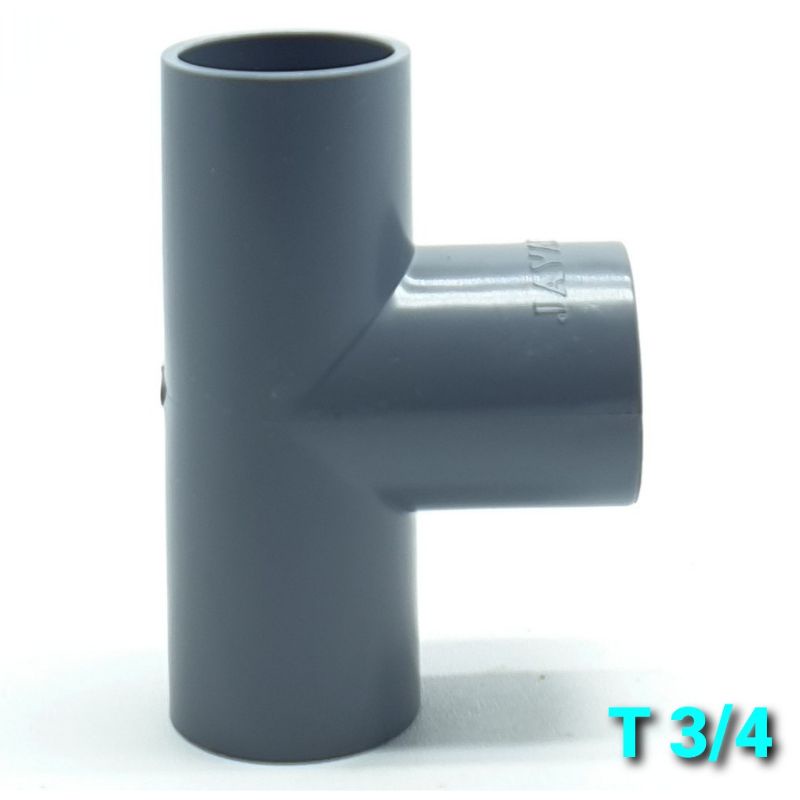 Jual Tee T 3/4 Inch Fitting Pipa PVC Jaya TS Original | Shopee Indonesia
