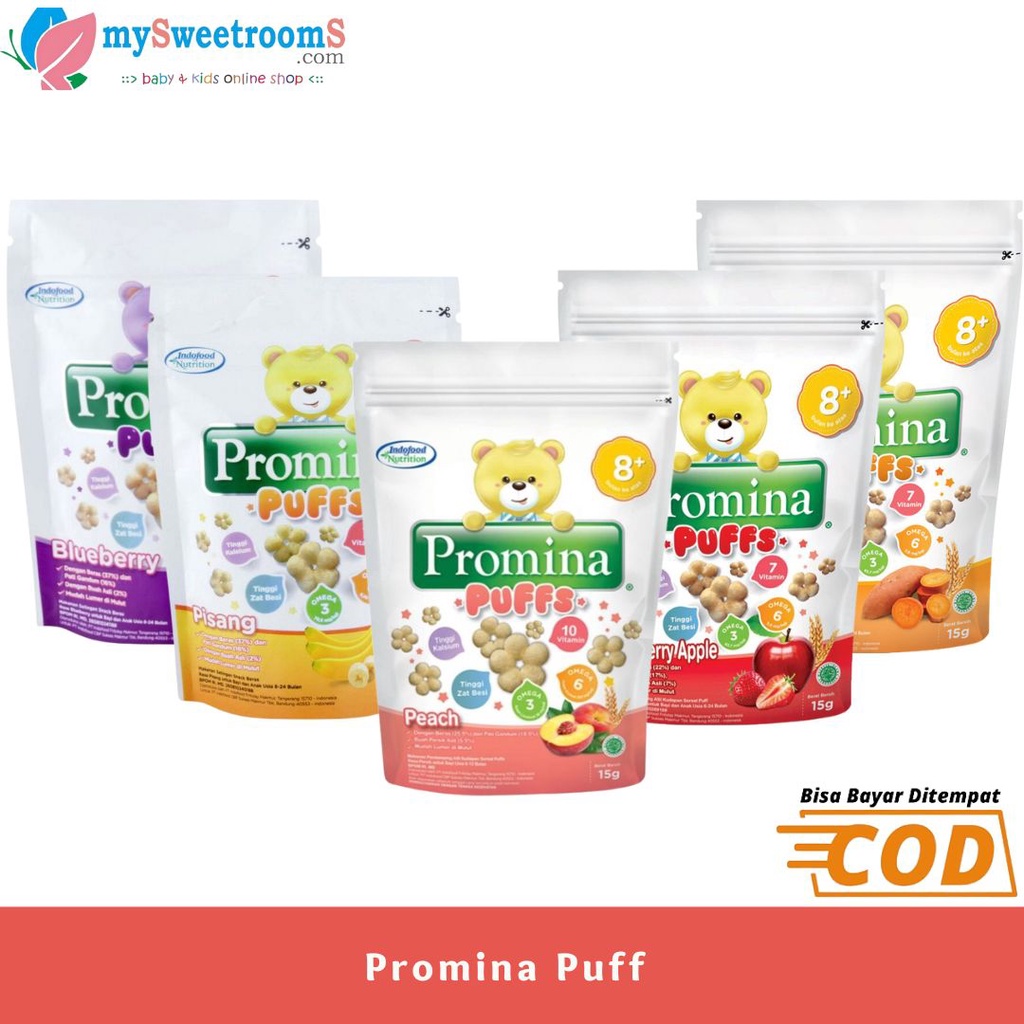 Jual Bundling 24PCS Promina Puff / Snack Cemilan Anak | Shopee Indonesia