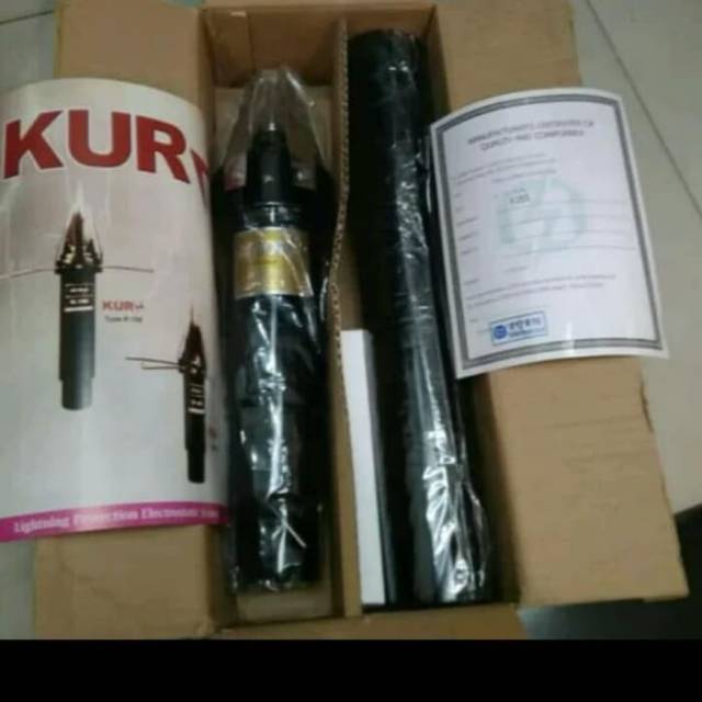 Jual Penangkal Petir KURN R150 radius 150meter Indonesia|Shopee Indonesia