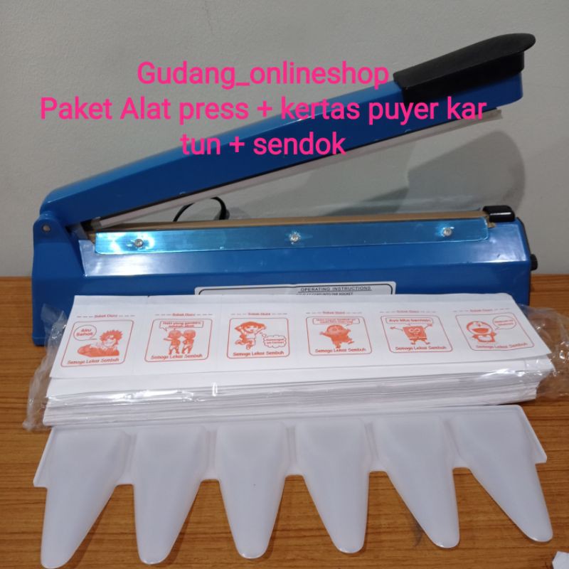 Jual Kertas puyer kartun / Alat press / Sendok | Shopee Indonesia