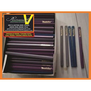 Jual Makita Pensil Tukang Carpenter Pencil Pinsil Bangunan Rumah Proyek ...