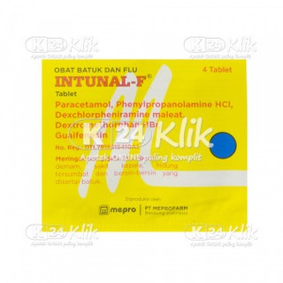Jual Intunal Forte Tablet 1 Strip (Isi 4 Tablet) | Shopee Indonesia