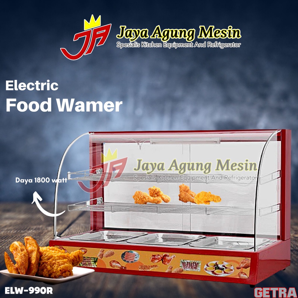 Jual GETRA ELW-990R FOOD DISPLAY WARMER / SHOWCASE PENGHANGAT MAKANAN ...