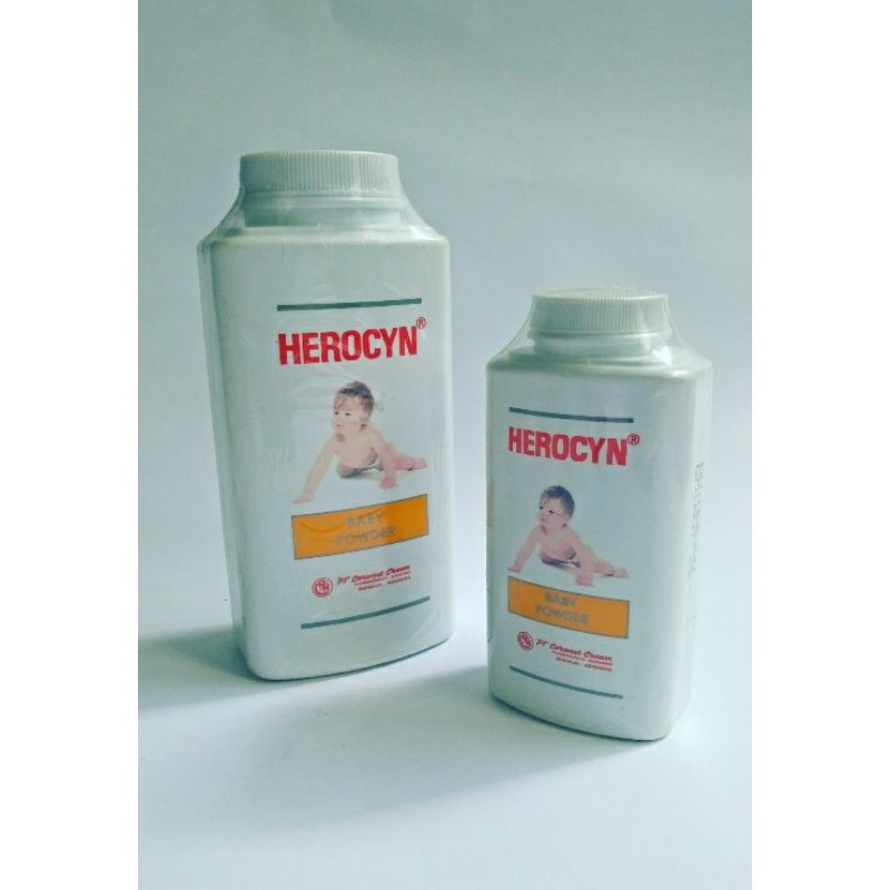 Jual HEROCYN Baby powder / Bedak Bayi 100g, 200g | Shopee Indonesia
