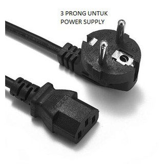 Jual KABEL POWER 2 LUBANG 3 LUBANG MICKEY 3 LUBANG PC POWER SUPPLY UNTUK ADAPTOR LAPTOP | Shopee ...