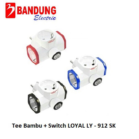 Jual TEE Bambu + Switch LY - 912 SK / Merk LOYAL | Shopee Indonesia