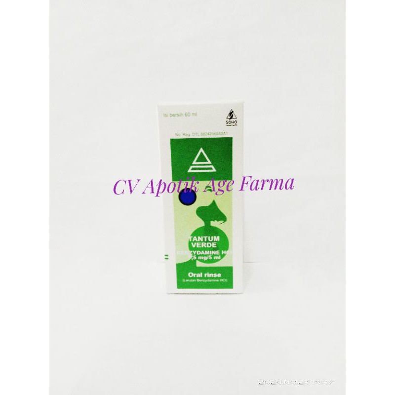 Jual Tantum Verde Oral Rinse (Obat Kumur) 60mL (Soho) | Shopee Indonesia