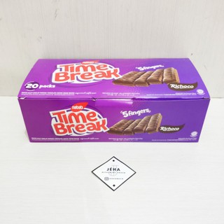 Jual [ WAFER ] Nabati Richoco Time Break Coklat isi 20pcs | Shopee ...