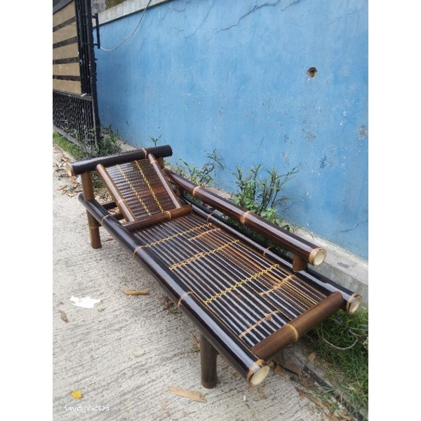 Jual bale bambu hitam/Wulung, kursi minimalis, kursi tradisional, kursi ...