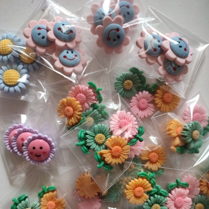 Jual Clay Resin Bunga per 3 pcs | Shopee Indonesia