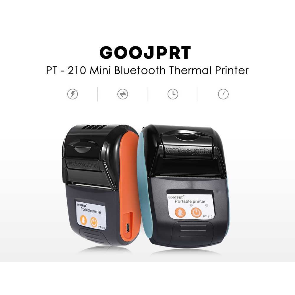 Jual POS Bluetooth Thermal Receipt Printer 58mm - JP-PT210 GOOJPRT | Shopee Indonesia