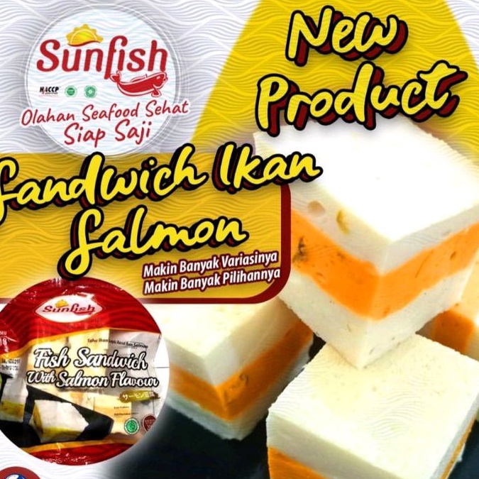 Jual sunfish sandwich ikan salmon 200gr - sun fish | Shopee Indonesia