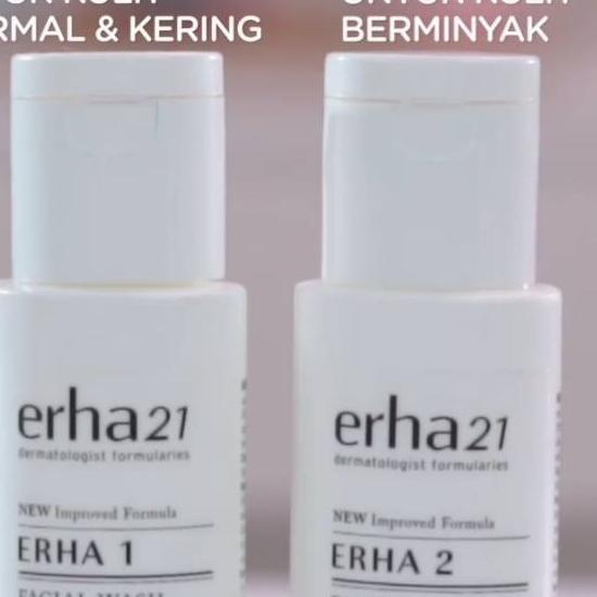 Jual Stok Terbaru Sabun Erha 1/erha 2 facial wash untuk kulit normal ...