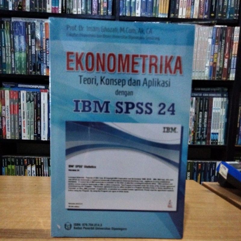 Jual Buku EKONOMETRIKA, Teori Konsep dan Aplikasi dengan IBM SPSS 24 + CD | Shopee Indonesia