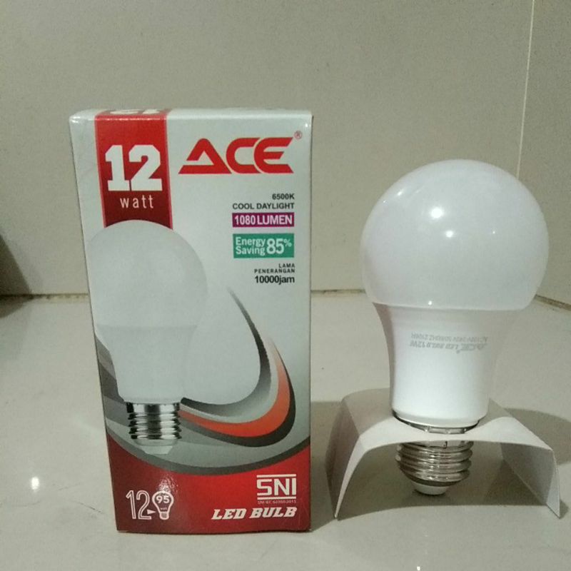 Jual Lampu led ace 12 watt cahaya putih | Shopee Indonesia