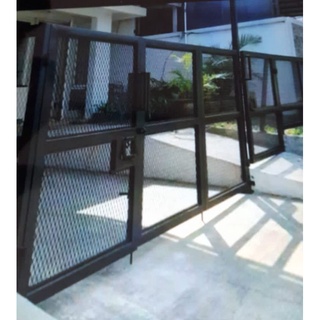 Jual Pagar minimalis modern kawat expanda/expanded Indonesia|Shopee ...