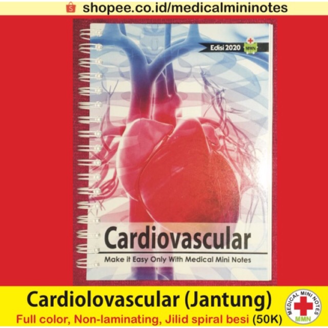 Medical Mini Notes Cardiovascular (JANTUNG) buku saku kedokteran ...