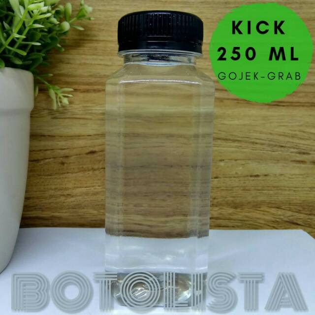 Jual Botol Kick 250 ml / Botol Square 250ml / Botol Plastik Kotak 250 ... Jual Botol Kick 250 ml / Botol Square 250ml / Botol Plastik Kotak 250 ...