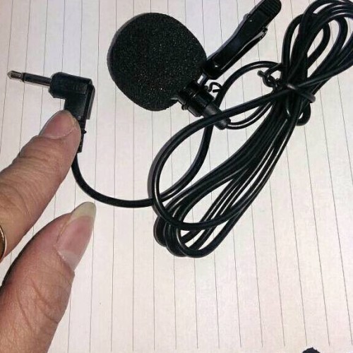 Jual Clip-On Microphone/Mic Jepit Sound System 3.5mm Jack | Shopee ...