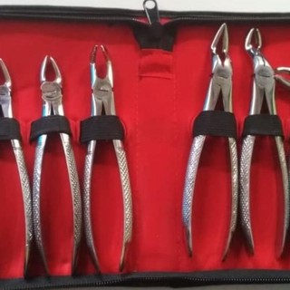 Jual Tang cabut gigi dewasa (Tooth extraction forceps sets for adults ...