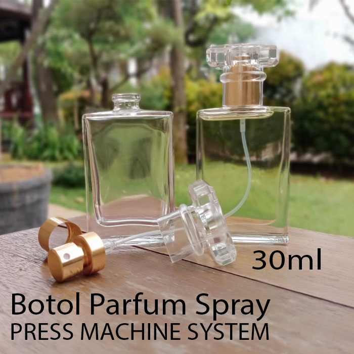 Jual Botol Parfum 30ml Botol Spray Kaca 30 ml Botol Kosong Perfume ...
