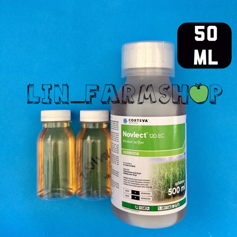 Jual NOVLECT 120 EC 50 ML HERBISIDA REPACK ( Florpirauksifen-benzil 20 ...