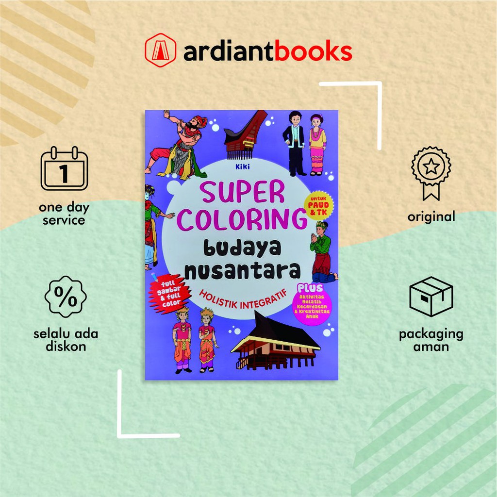 Jual Buku Anak Super Coloring Budaya Nusantara - Pustaka Widyatama ...