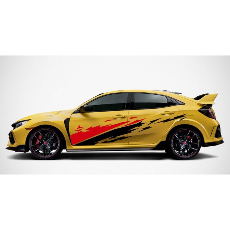 Jual STIKER STICKER MOBIL CUTTING STIKER MOBIL SEDAN CIVIC VIOS ...