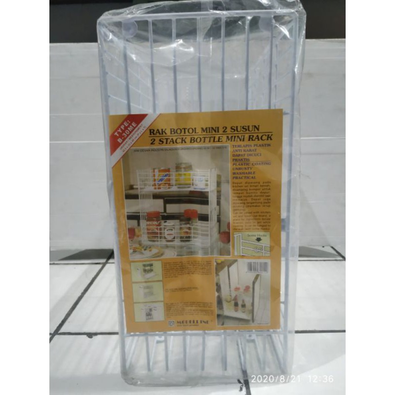 Jual Rak Botol Mini 2 susun B 30 ME merk Modeline | Shopee Indonesia