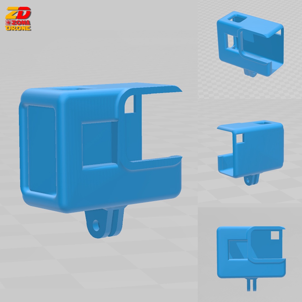 Jual Gopro Hero 7 Case for Universal Gopro Mount Base Adjustable Mount ...