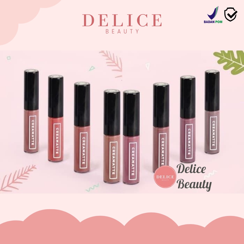 Emina Creamate Lip Cream / Emina Lip Cream Matte | Shopee Indonesia