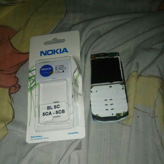 Baterai Nokia C1-01 C1-02 X2-01 X2-05 BL-5CB BL5CB Original ORI OEM ...