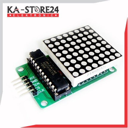 Jual Dot Matrix 8X8 Display Module Max7219 Utk Arduino Raspberry max ...