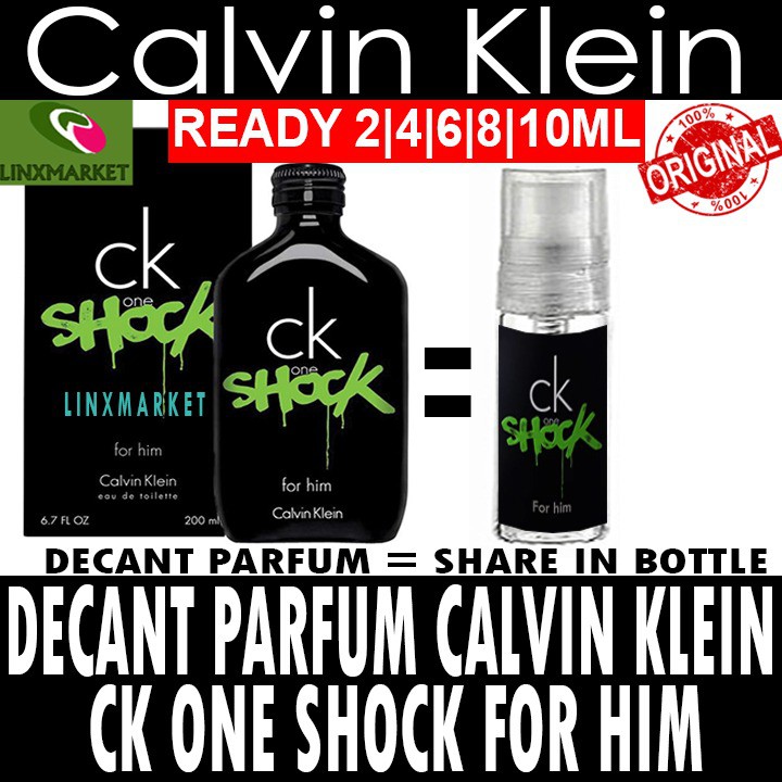 Calvin Klein CK One Shock For Him Eau De Toilette For Men – DecantX ...