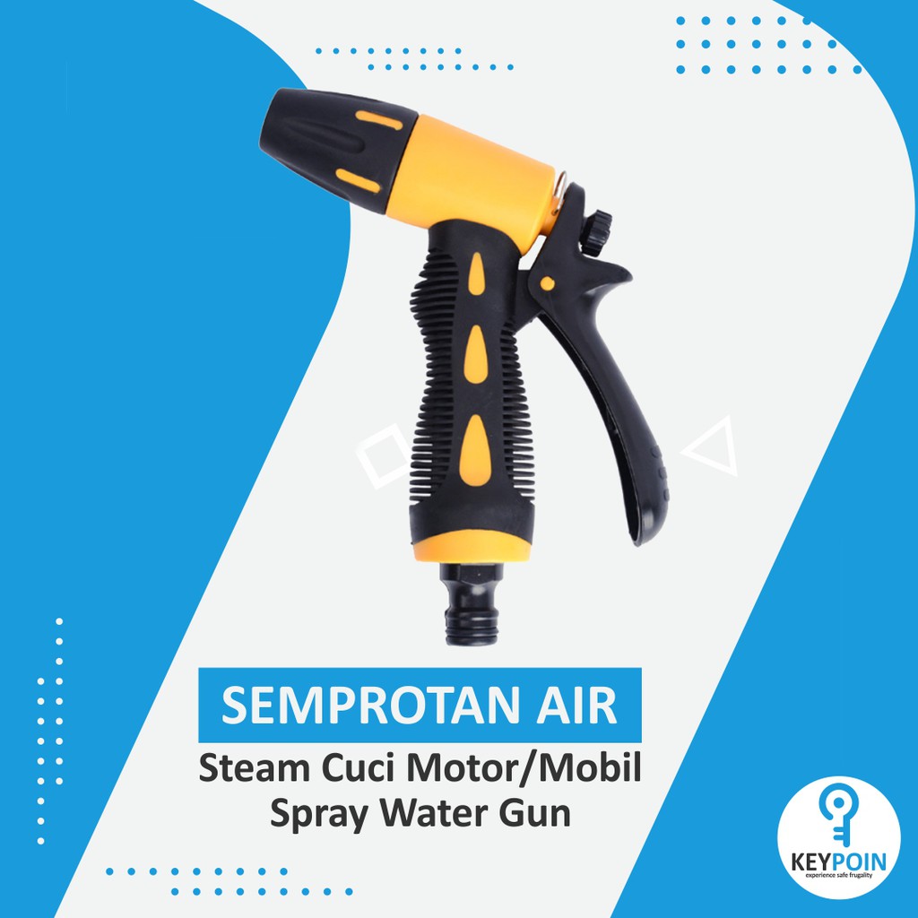 Jual SEMPROTAN AIR STEAM CUCI MOTOR / MOBIL NOZZLES SPRAY WATER GUN ...