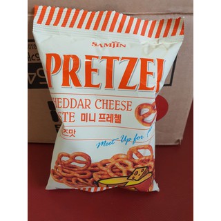 Jual SAMJIN Pretzel 85g (Made in Korea) - CHEDDAR CHEESE | Shopee Indonesia