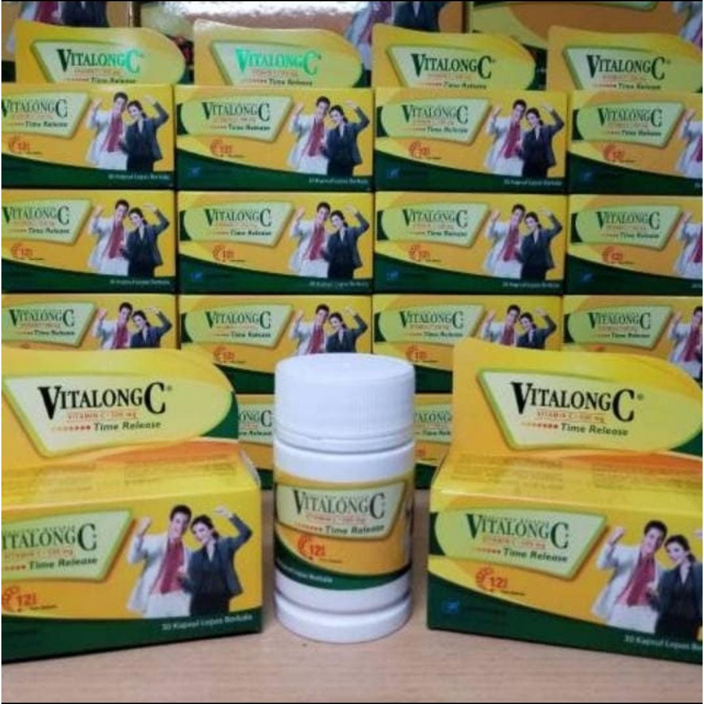 Jual VITALONG C ISI 30 BTL || VITAMIN C || DAYA TAHAN TUBUH || VITAMIN ...