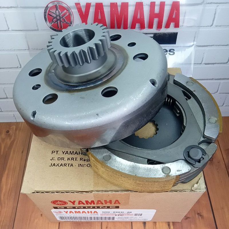 Jual rumah mangkok otomatis ganda lonceng 24t dan kampas ganda motor yamaha vega zr 2009 ...